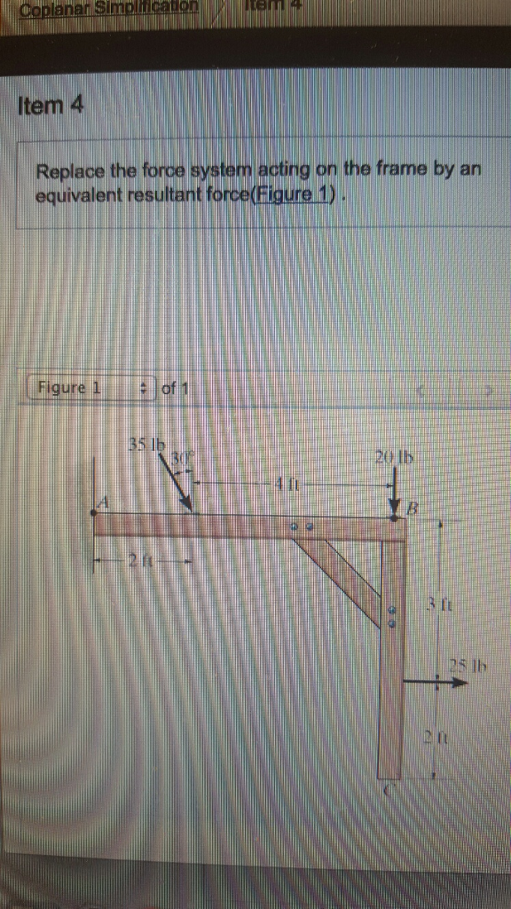 Solved A)Determine the direction of the equivalent resultant | Chegg.com