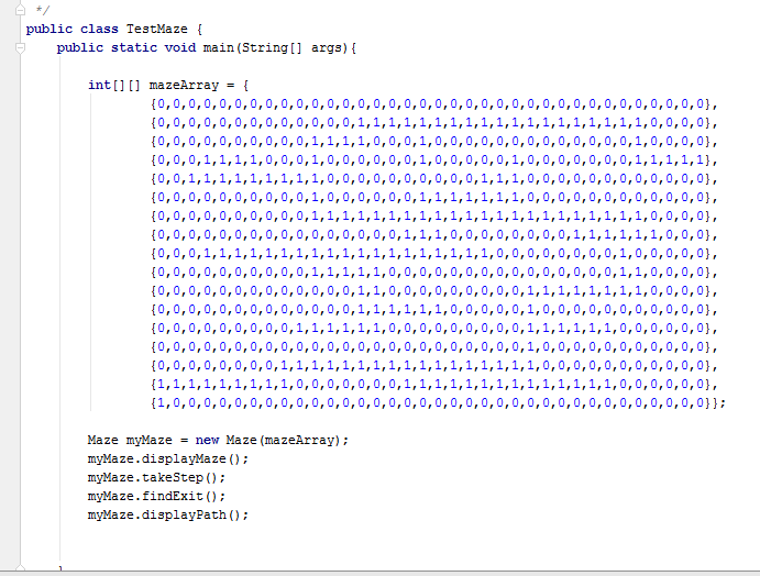 Write a Maze class with the following requirements: • | Chegg.com