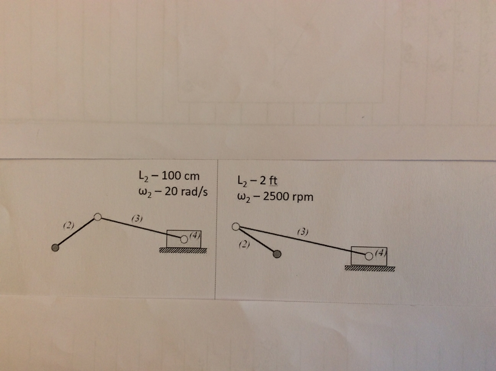 Determine the angular velocity, omega_3 and omega_4, | Chegg.com