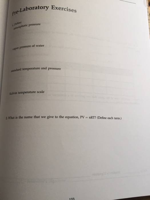 Solved oratory Exercises abora of water temperature and | Chegg.com