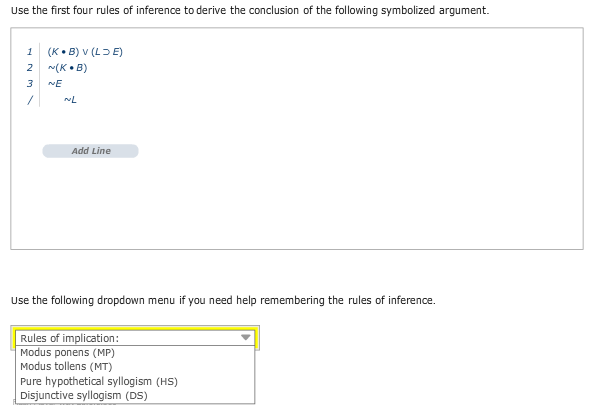 Solved Use the first four rules of inference to derive the | Chegg.com
