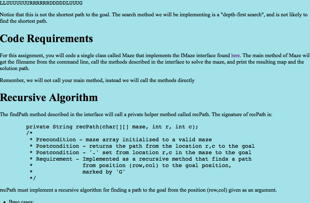 Solved Description Recursion Is Handy For Solving Problems 