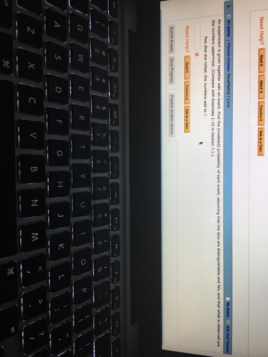 Solved An experiment is given together with an event. Find | Chegg.com