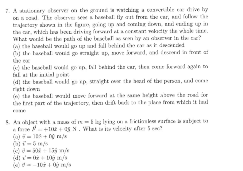 Solved 7. A stationary observer on the ground is watching a | Chegg.com