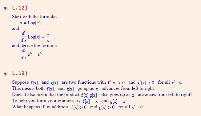 Solved v L. 12 Start with the formulas and Loglx] dx and | Chegg.com