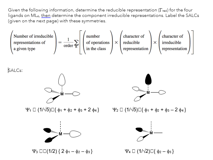 Given the following information, determine the | Chegg.com