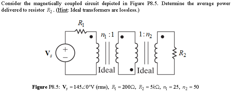Solved Consider the magnetically coupled circuit depicted in | Chegg.com