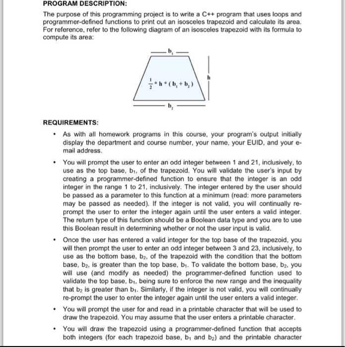 Solved Program Description The Purpose Of This Programming