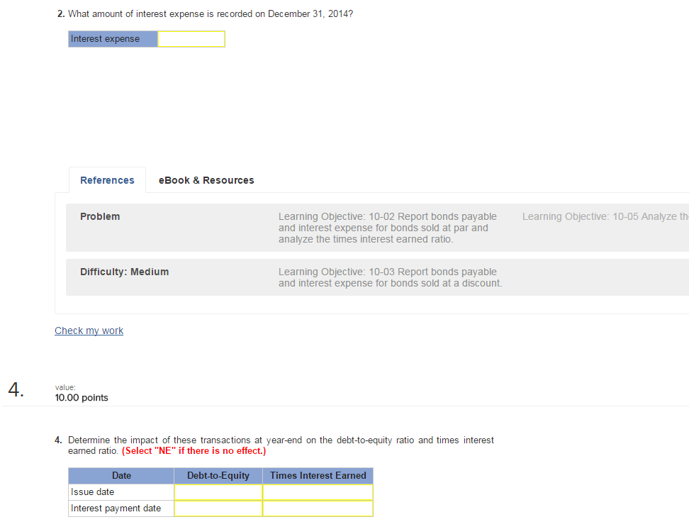 Solved Income Statement Revenues Expenses Interest expense | Chegg.com