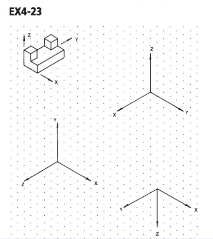 Solved Prepare isometric sketches of the shapes that follow, | Chegg.com