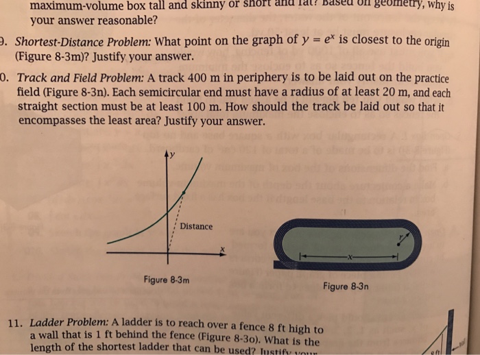 Solved Shortest-Distance Problem: What point on the graph of | Chegg.com