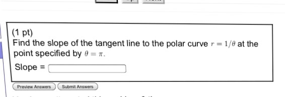 Solved (1 pt) Use calculus to determine the exact | Chegg.com