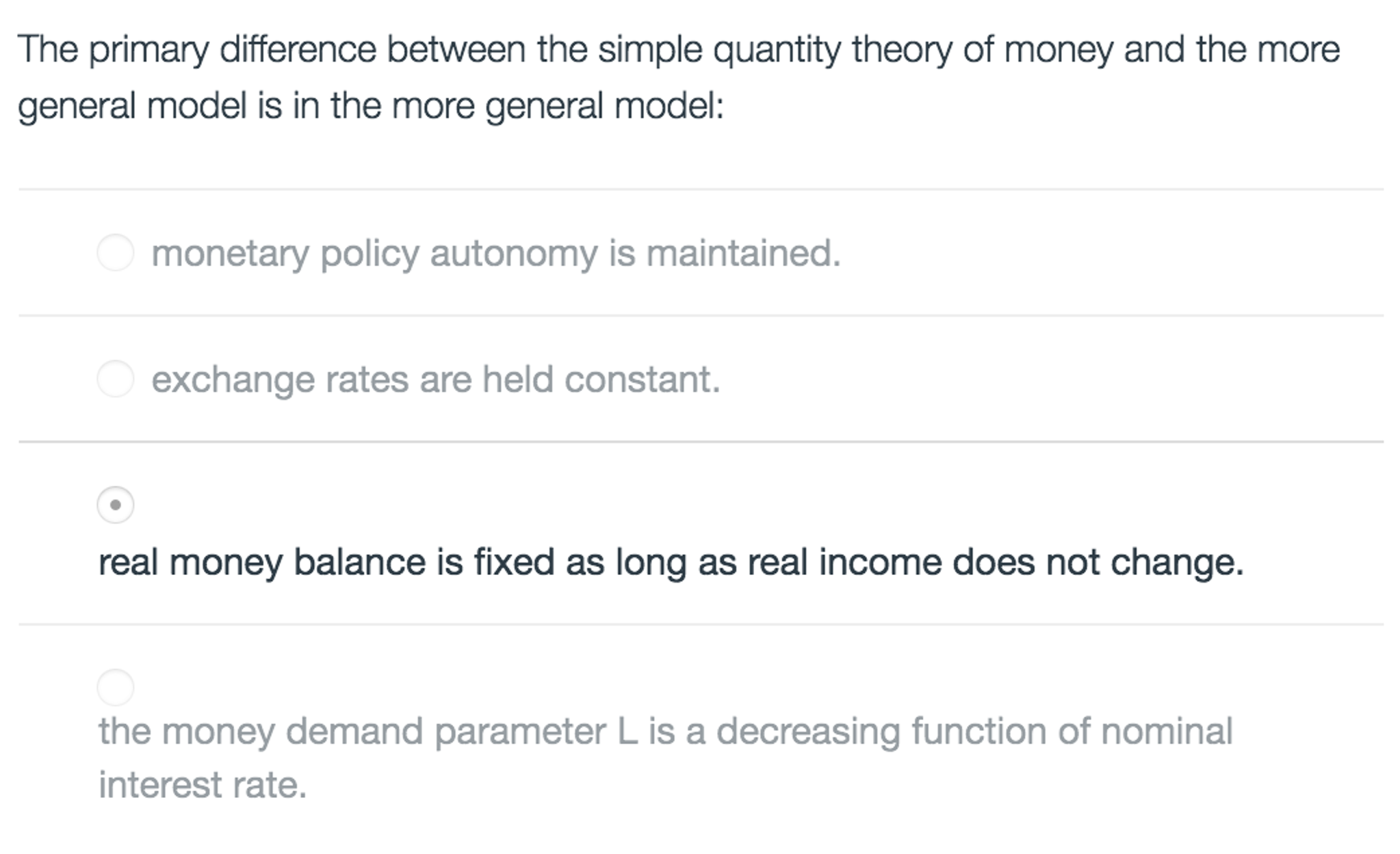 Solved The primary difference between the simple quantity | Chegg.com