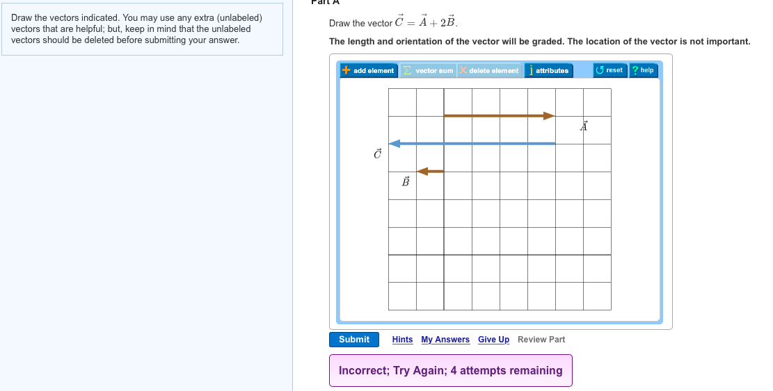 Solved Draw the vectors indicated. You may use any extra | Chegg.com