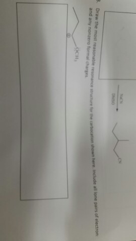 Solved Draw the most reasonable resonance structure and any | Chegg.com