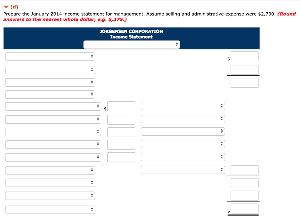 Solved Problem 23-6A (Part Level Submission) Jorgensen | Chegg.com