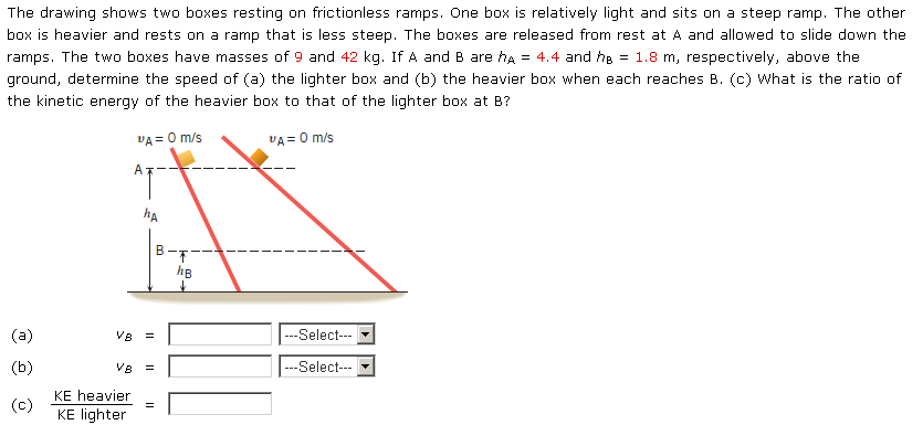 Solved The drawing shows two boxes resting on frictionless | Chegg.com Solved The drawing shows two boxes resting on frictionless | Chegg.com