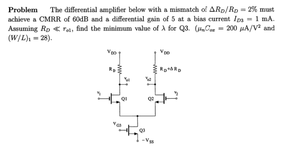 Differential Amplifier Solved Problems Pdf at Eden Mandalis blog Differential Amplifier Solved Problems Pdf at Eden Mandalis blog