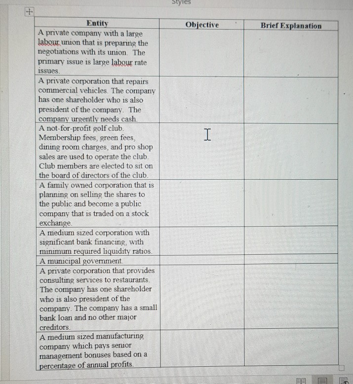 Solved Question 1 Match the independent entities in the | Chegg.com