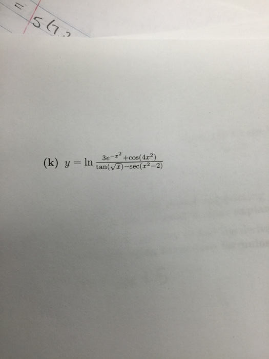 Solved (h) y = (10r3 + 4 sec x-cos r)6 (i) y=cos(2VT+z? sin | Chegg.com
