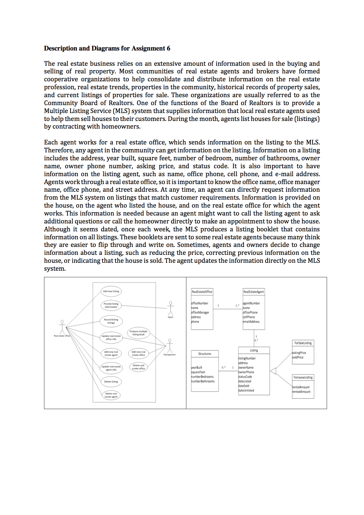 Solved Based on the below description and diagrams, create | Chegg.com