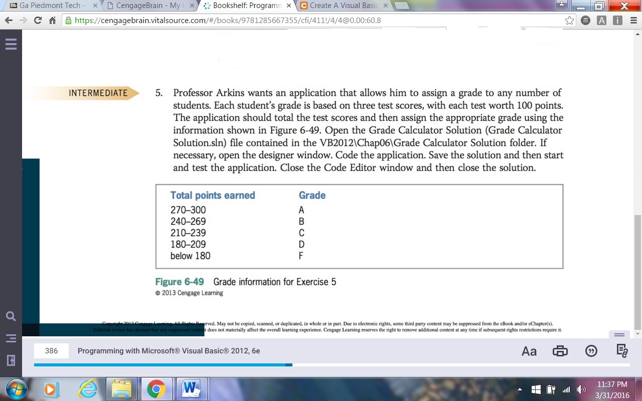 Solved Quick Launch (Ctrl+Q) X Grade Calculator Solution | Chegg.com