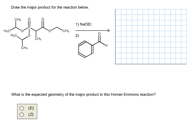 Solved Draw the major product for the reaction below. CH3 O | Chegg.com