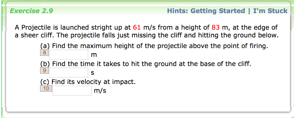 Solved Exercise 2.9 Hints: Getting Started | I'm Stuck A | Chegg.com