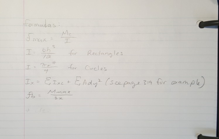 Solved statics and strengths of materials for architecture | Chegg.com