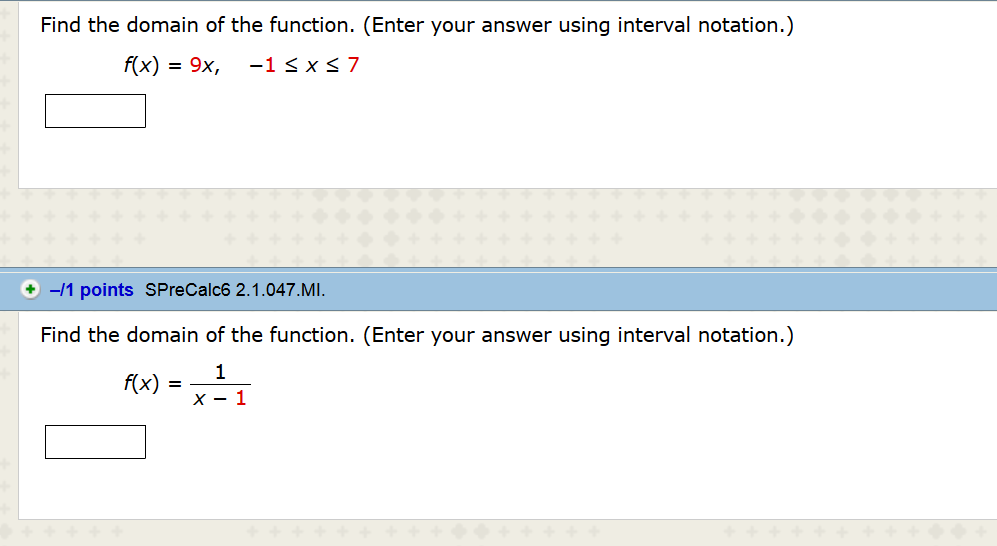 Solved Which of the following functions have 2 in their | Chegg.com