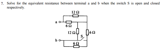 Solved Solve for the equivalent resistance between terminal | Chegg.com