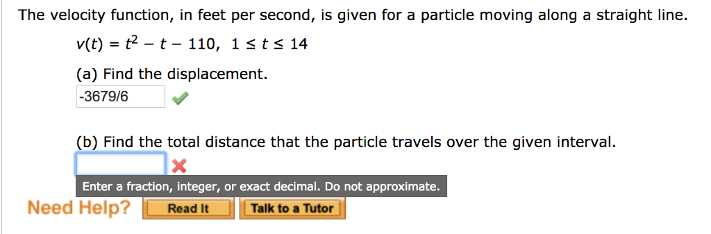Solved The velocity function, in feet per second, is given | Chegg.com