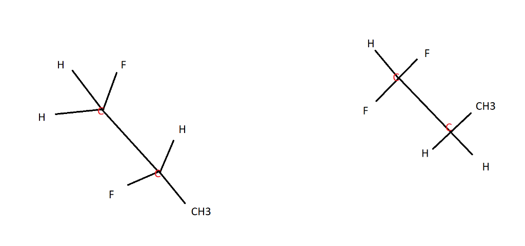 Solved Are these molecules the same compound, a different | Chegg.com