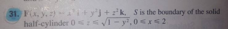 F (x, y, z) = x2i + y2j + z2k, S is the boundary of | Chegg.com