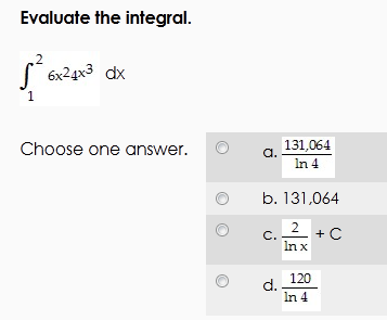 Solved Evaluate The Integral In Terms Of Natural Logarithms Chegg