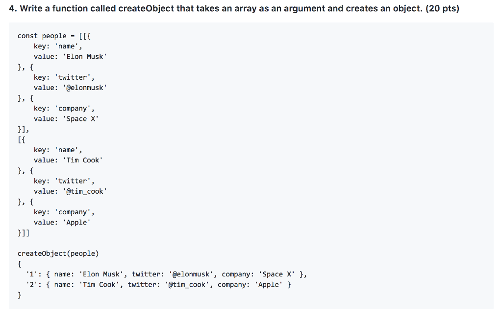 Solved 2. Write a function called displayName that takes an | Chegg.com