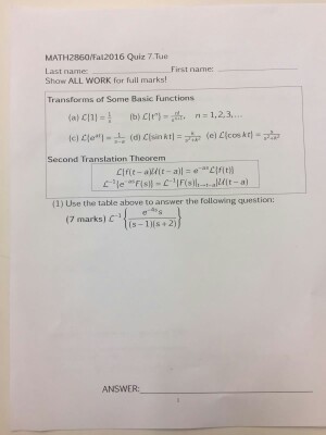 Solved Use the table above to answer the following question: | Chegg.com