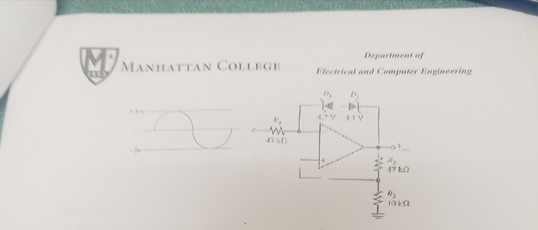 Solved Question #3 Determine the output voltage waveform in | Chegg.com