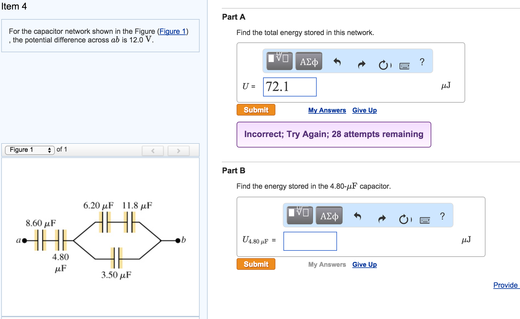 Solved For the capacitor network shown in the Figure (Figure | Chegg.com Solved For the capacitor network shown in the Figure (Figure | Chegg.com
