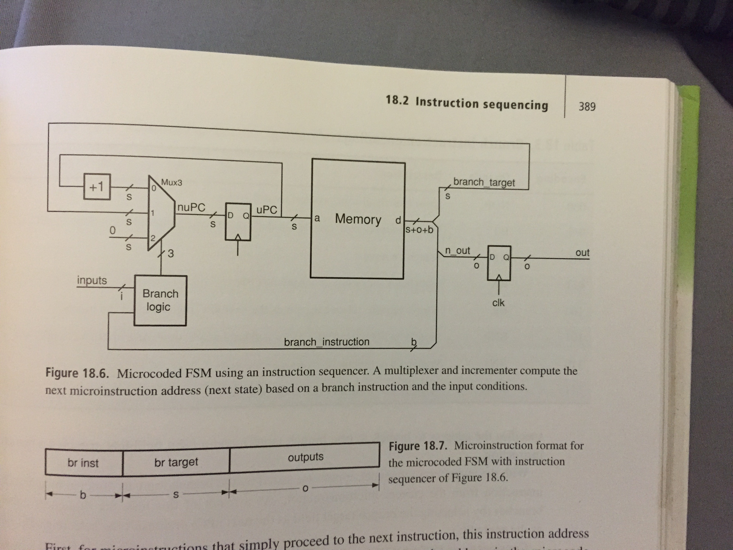 Microcoded controller and sequencer. Following is | Chegg.com