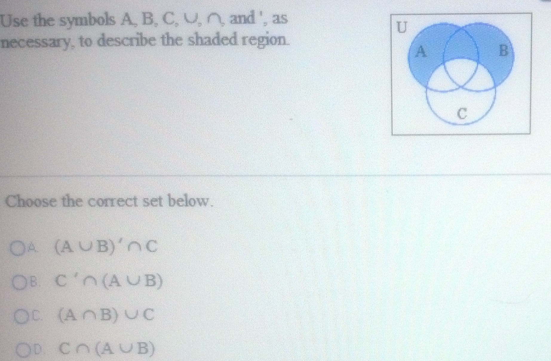 Solved Use of symbols A, B, C, , and , as necessary, to | Chegg.com