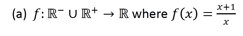 Solved Determine if the following functions are one-to?one | Chegg.com