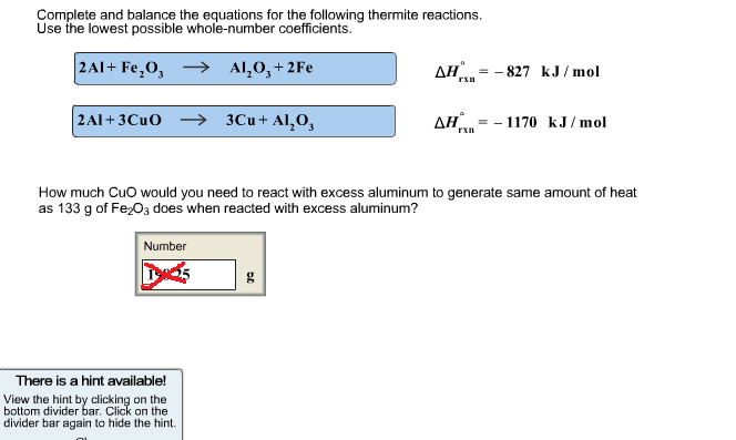 Solved Complete and balance the equations for the following | Chegg.com