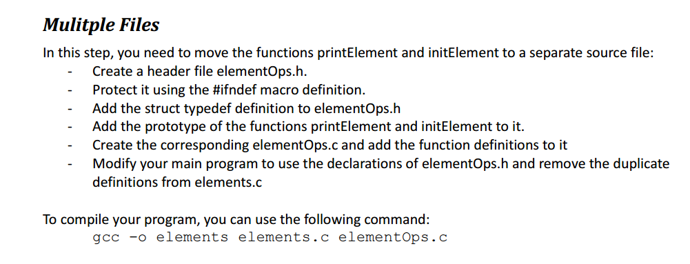 Solved In this step, you need to move the functions | Chegg.com