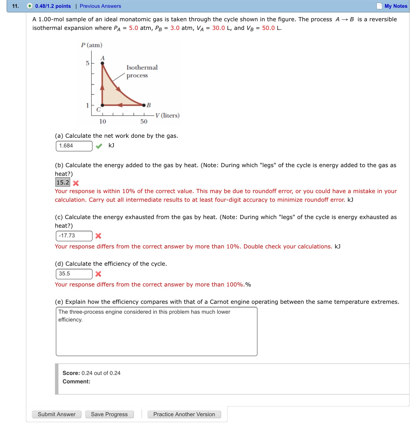What Is A Monatomic Gas