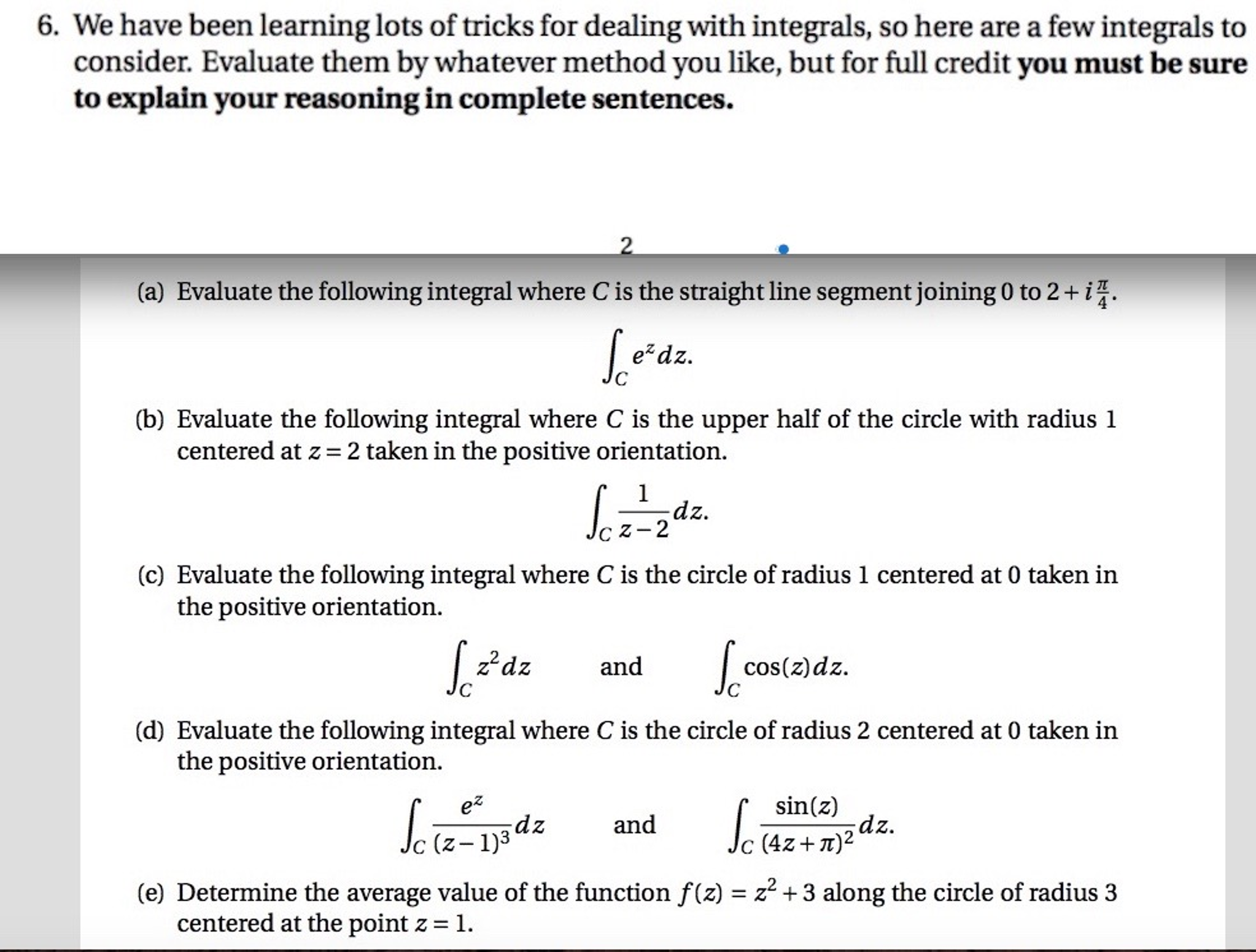 Solved We have been learning lots of tricks for dealing with | Chegg.com