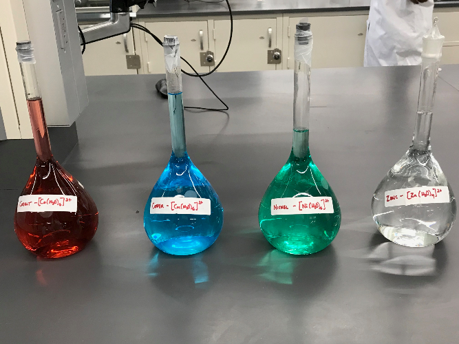 Solved 0.1 M solutions of Co(H2O)62+, Cu(H2O)62+, | Chegg.com