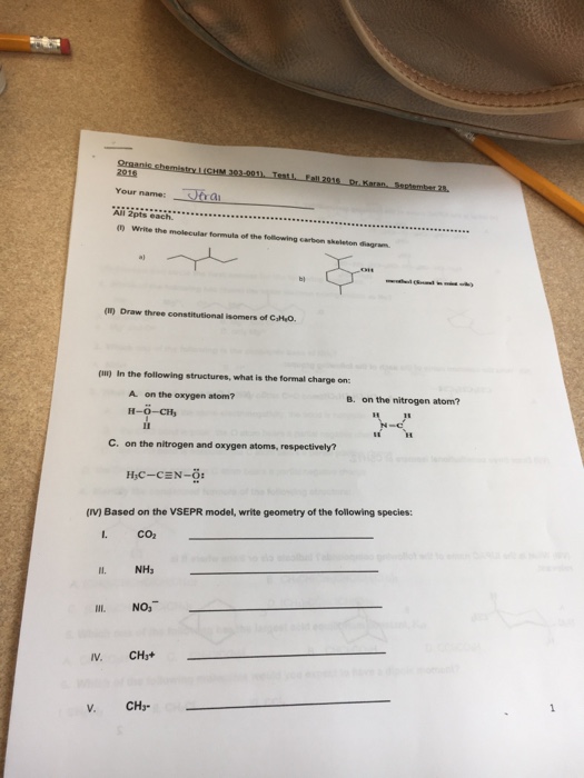 Solved Write the molecular formula of the following carbon | Chegg.com