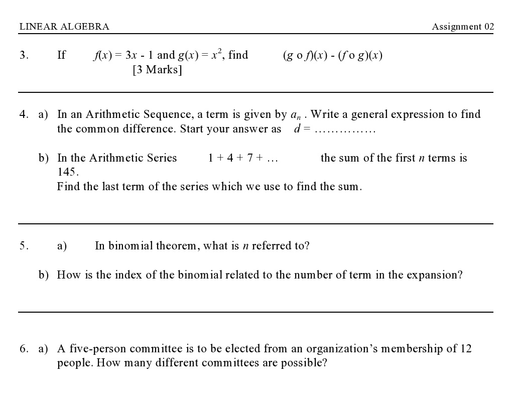 Solved Linear algebra help. please write the answers clearly | Chegg.com