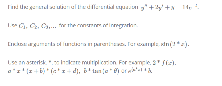 Solved Find the general solution of the differential | Chegg.com